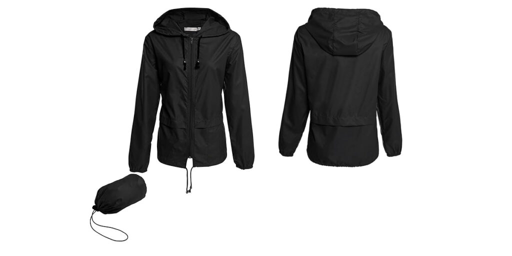 Fashion rain jacket: a variety of pocket styles by factories China ...